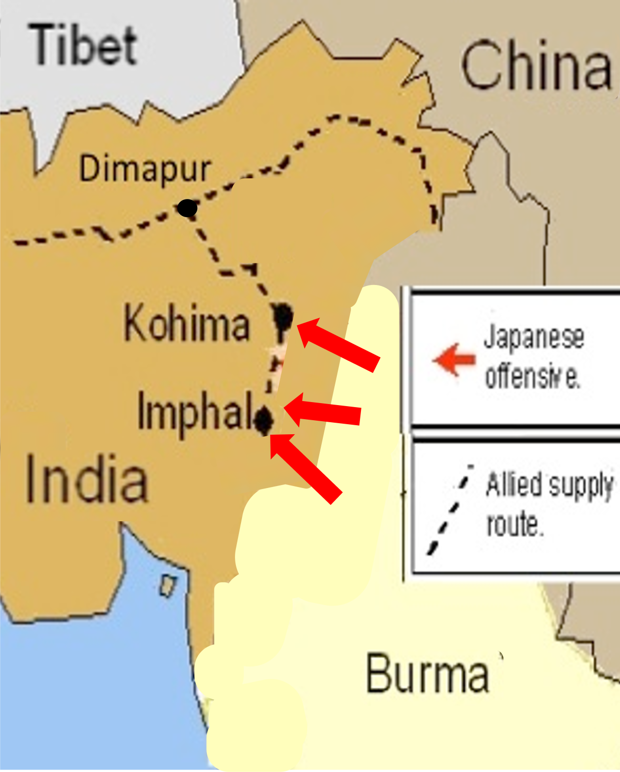 Battle of Kohima - Japanese Invasion of India - Museum